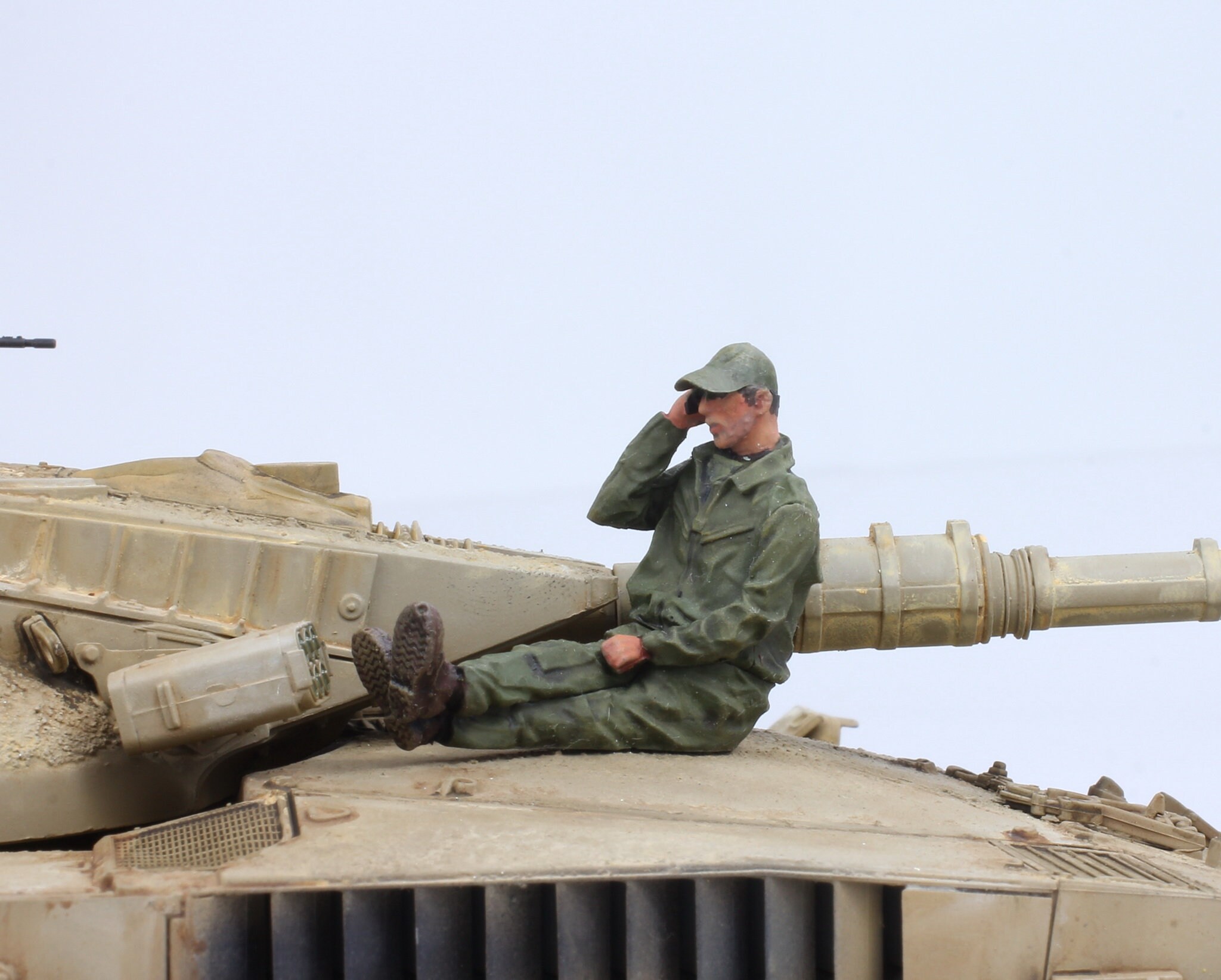 Handmade Painted IDF Tank Crew Figures: 1/35 Scale Resin Model - Etsy