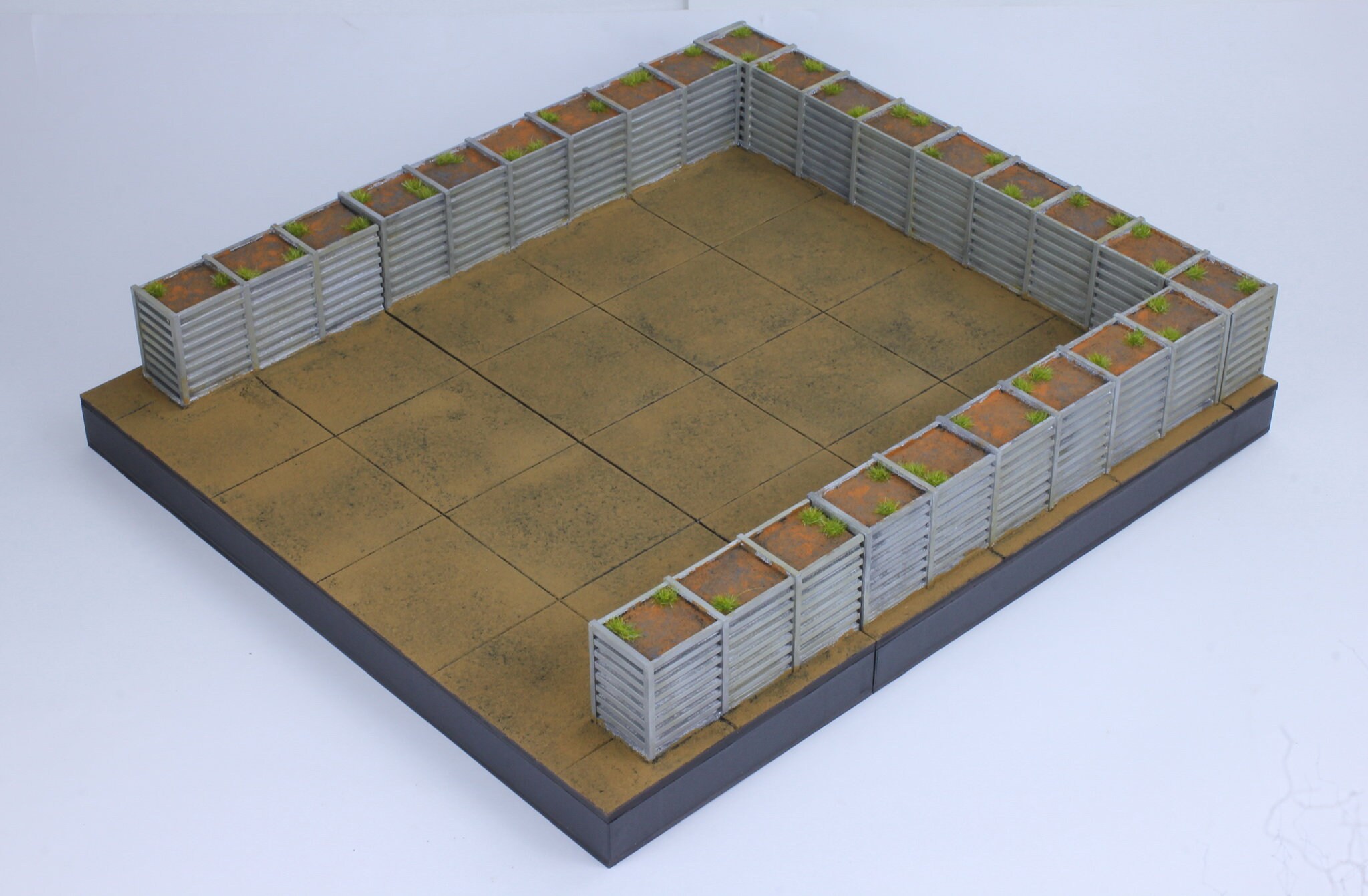 Probuilt Diorama USAF Airfield With Steel Revetment Wall Diorama ...