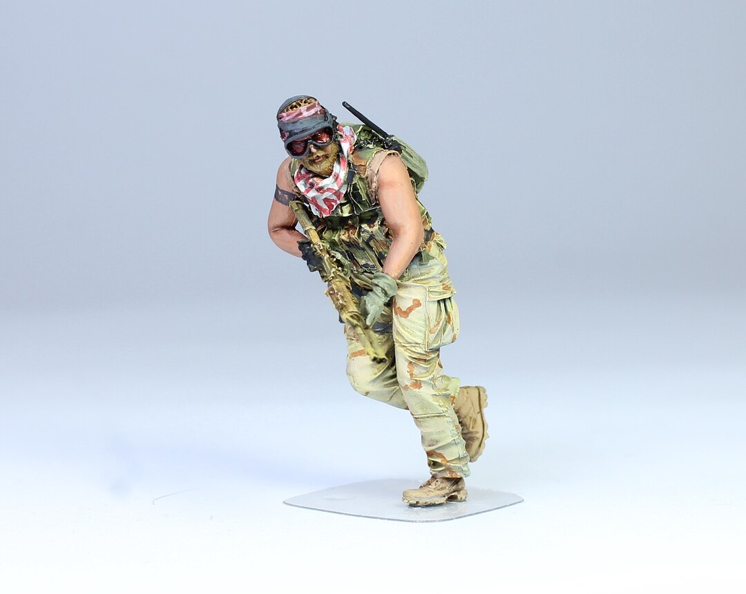 Painted Figure US Special Force in Fighting Afghanistan 2001-2003 1:35 ...