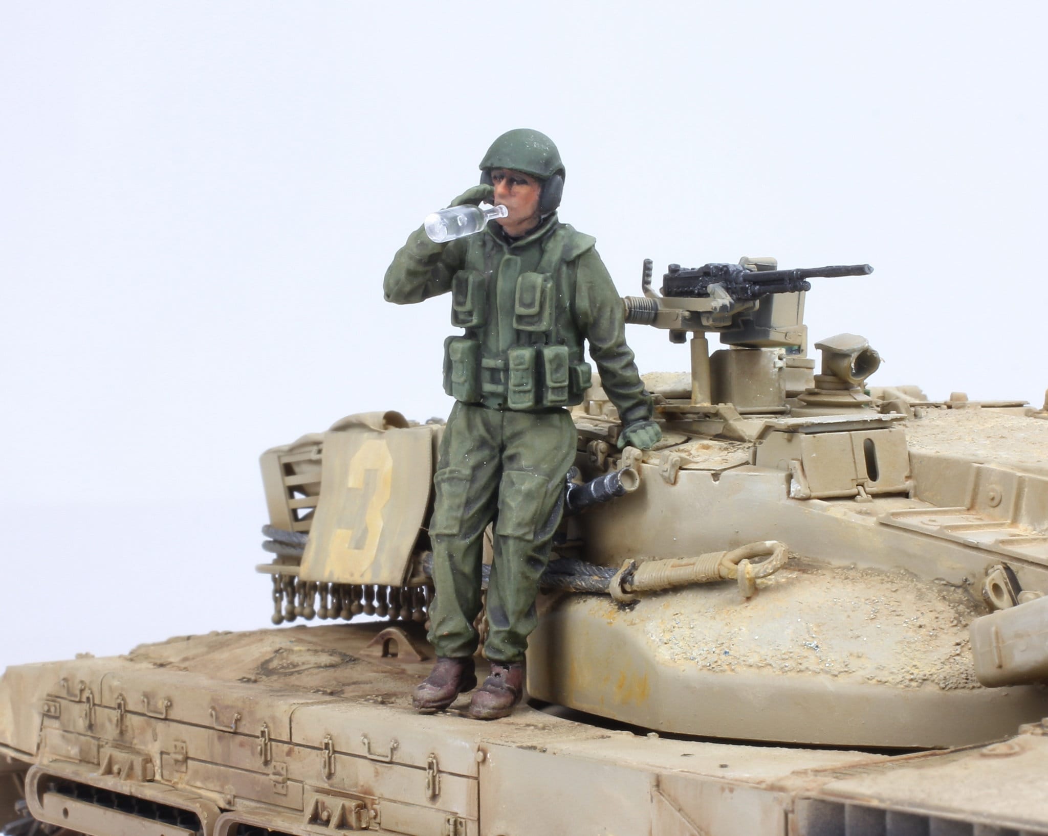 Painted Figures IDF Tank Crews 04 Figures, Tank is Not Included 1:35 ...