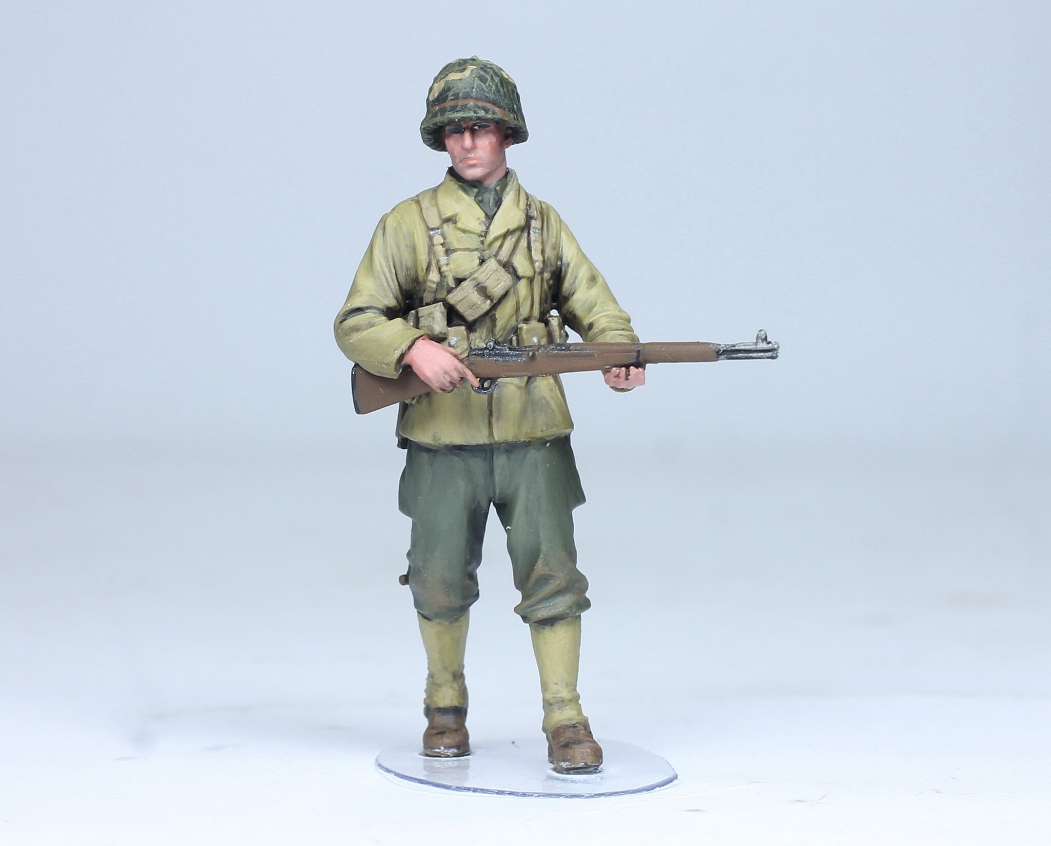Painted Figures US Soldiers Infantry 04 Figures European WW2 1:35 Scale ...