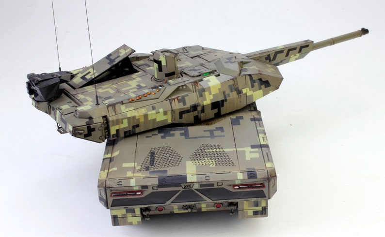 Pro Built Model German Panther KF51 MBT Modern Warfare 1:35 - Etsy