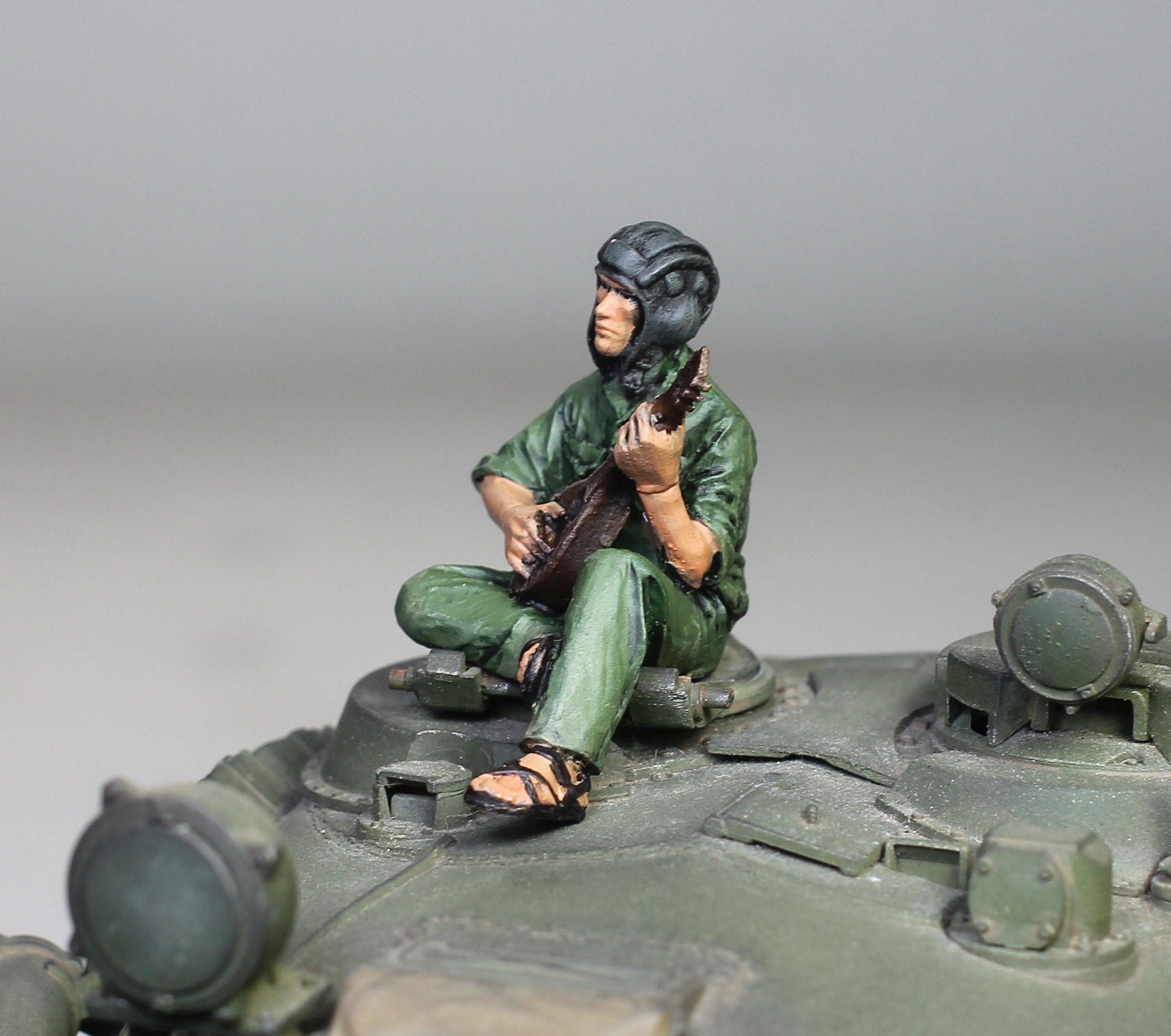 Painted Figure NVA Tank Crew Vietnam War 1:35 Scale built and - Etsy ...