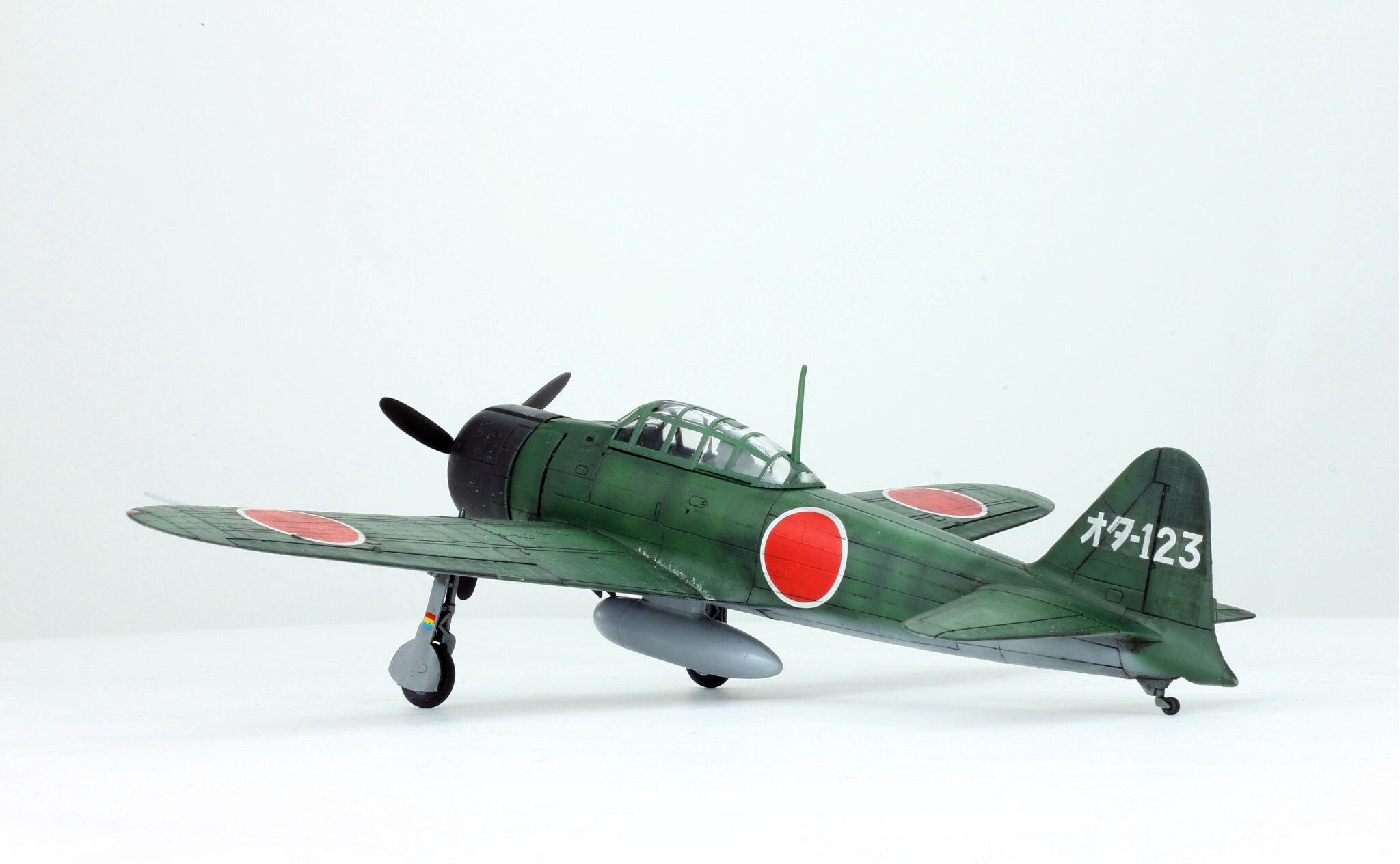 Probuilt Model Japanese A6M2 ZERO TYPE 21 WW2 1:48 (built and Painted ...