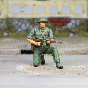 Propainted Vietnam War NVA Sappers Figures: 1/35 Scale Resin Diorama - Etsy