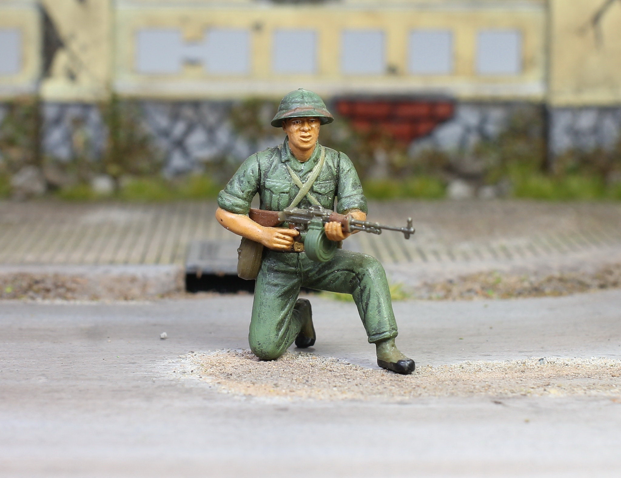 Painted Figure NVA Sappers in Fight 4 Figures in Battle - Etsy