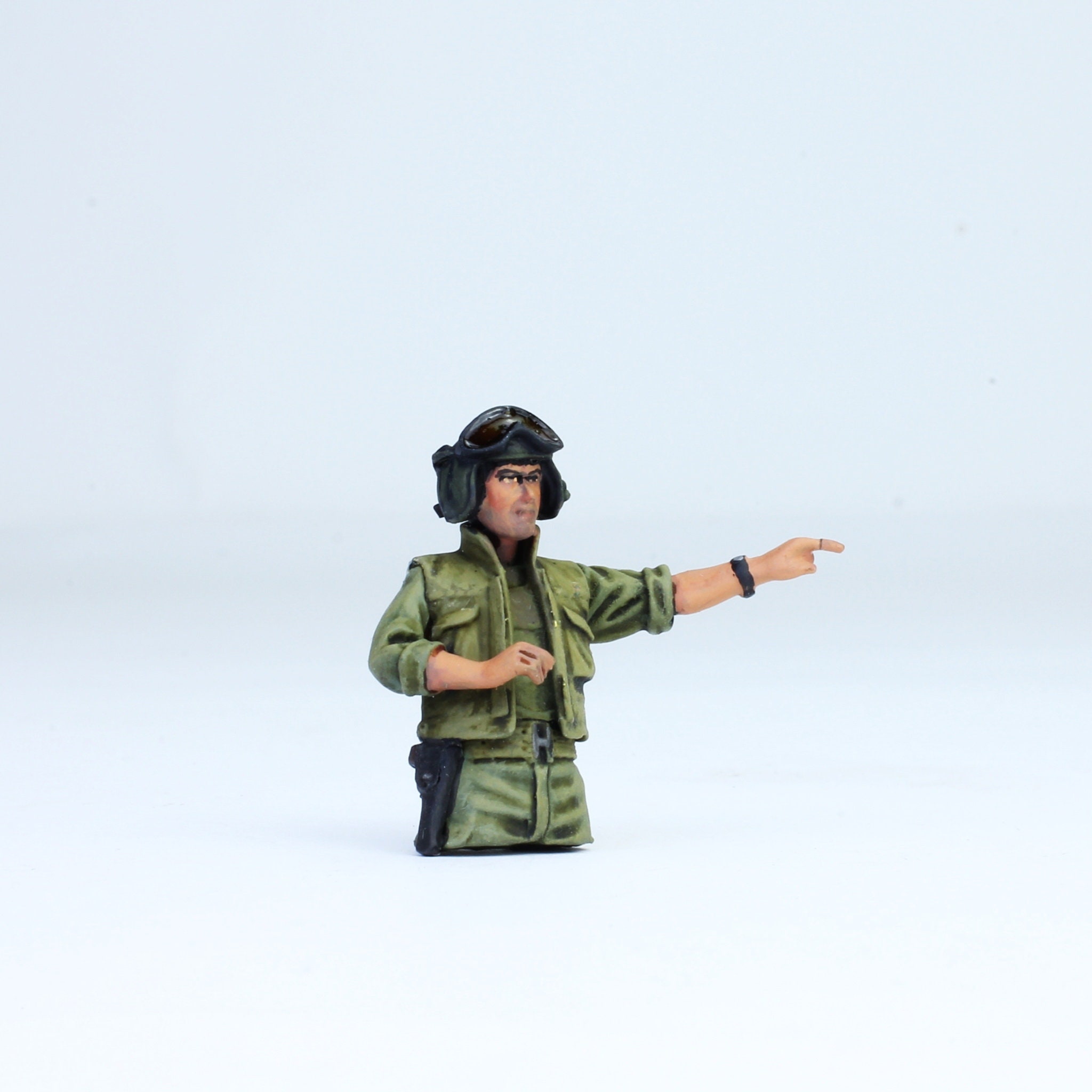 Painted Figure US Tank Crew (for M48 Patton, M41 Bulldog, M551 Sheridan ...