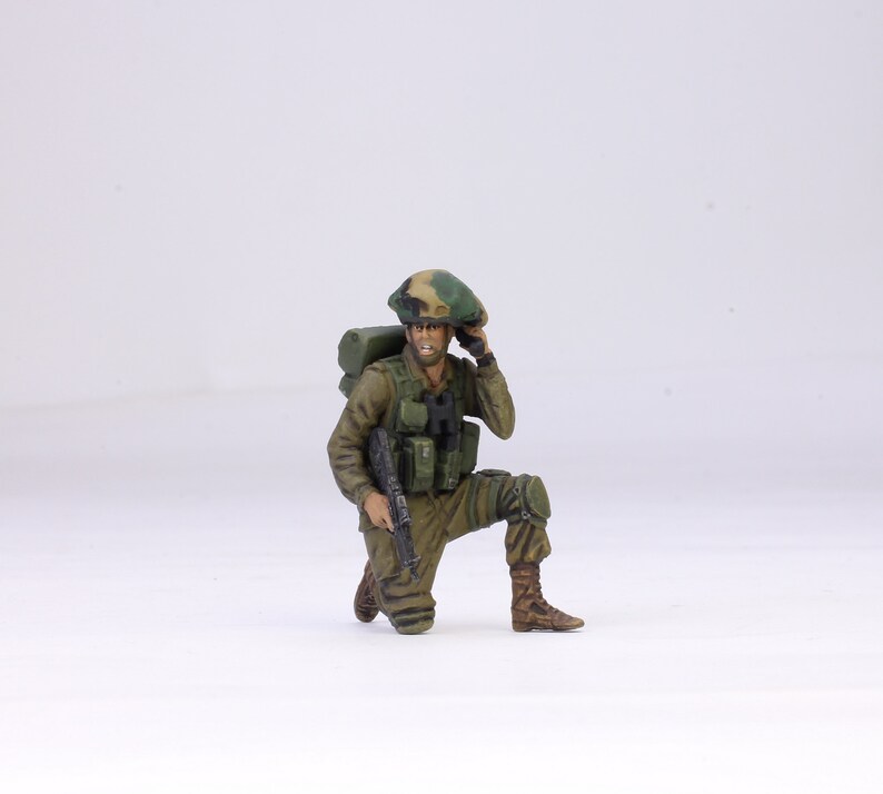 Painted Figures Israeli IDF Infantry Patrolling, Present Day 04 Figures ...