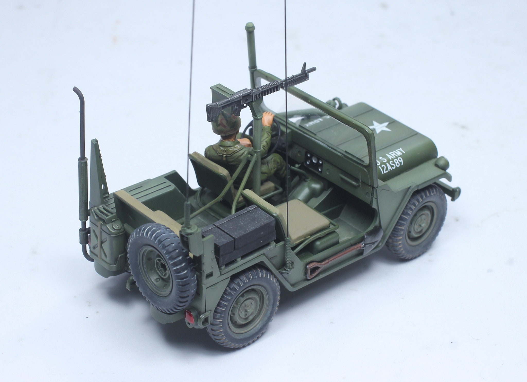 US Utility Truck M151A1 Machine Gun Jeep /w 01 Crew Vietnam - Etsy