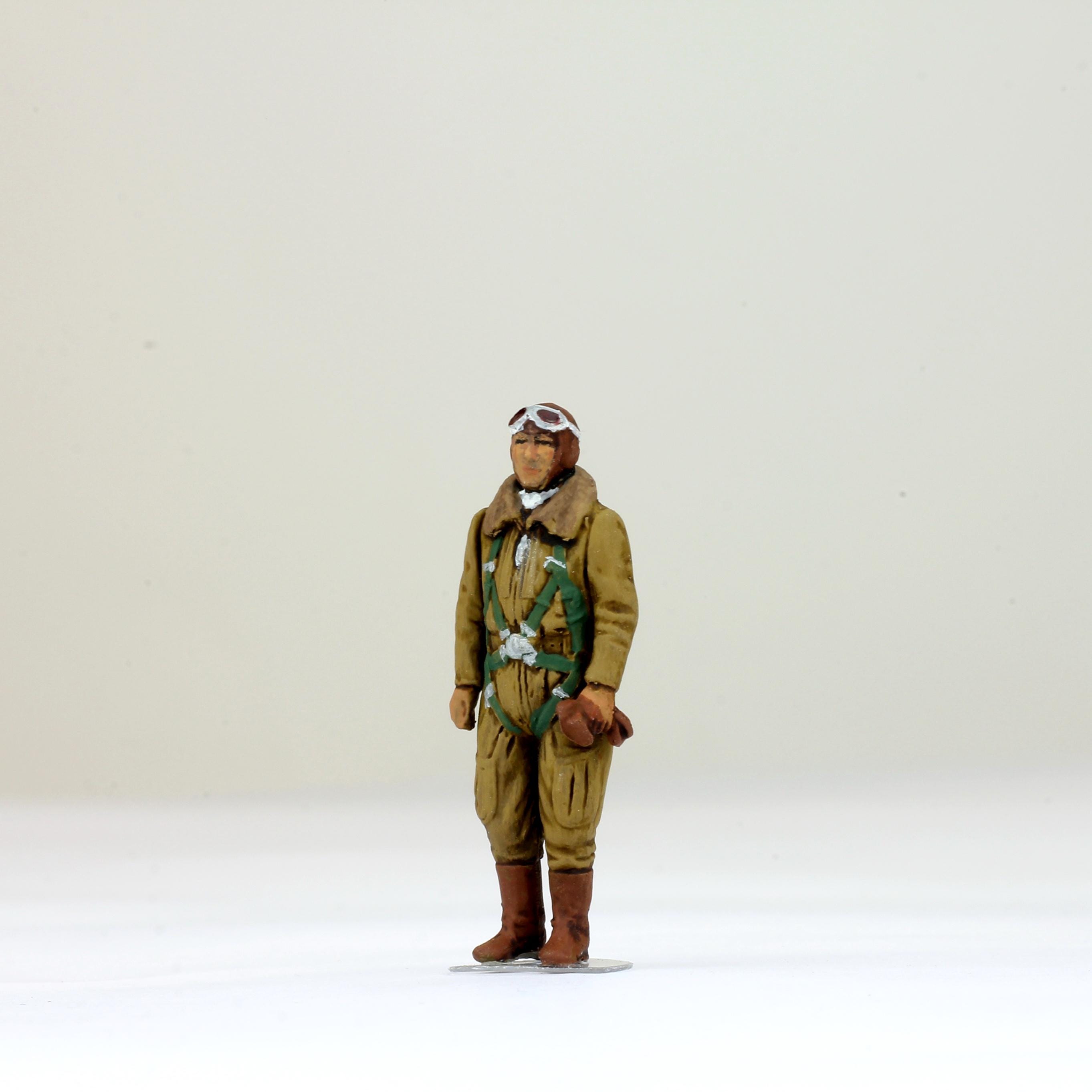 Propainted 1:48 Figure Japanese Pilot WWII (no Aircraft) - Etsy