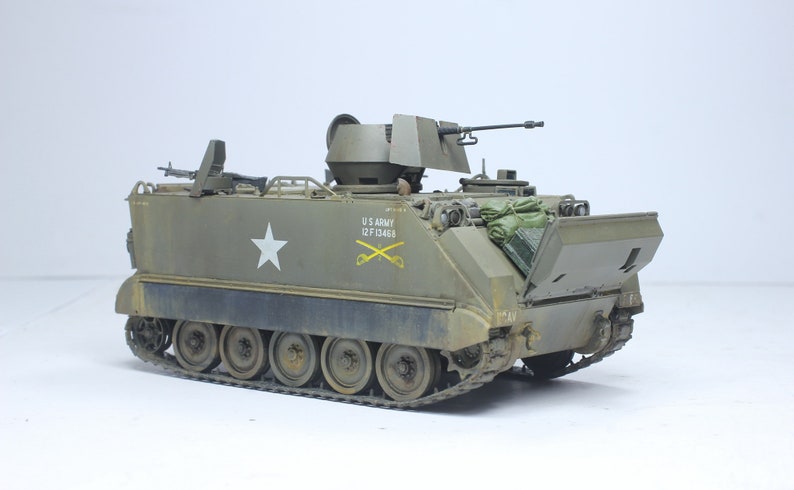 US M113A1 ACAV interior Detail Vietnam War 1:35 built and - Etsy