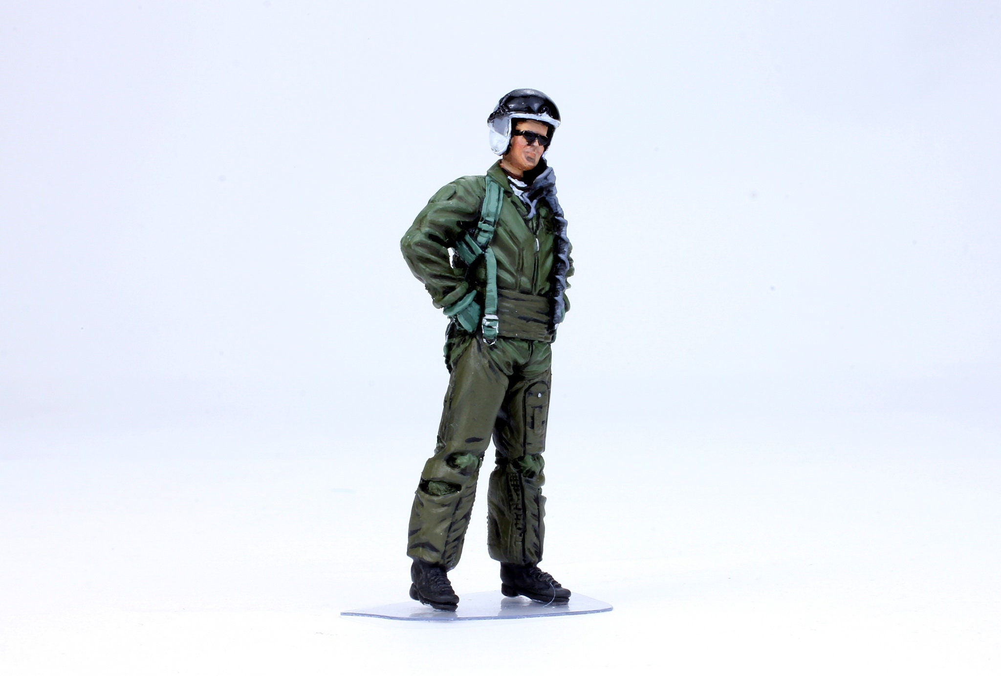 Painted Figure Modern USAF Fighter Pilot for F14 F18 A10 F22 - Etsy