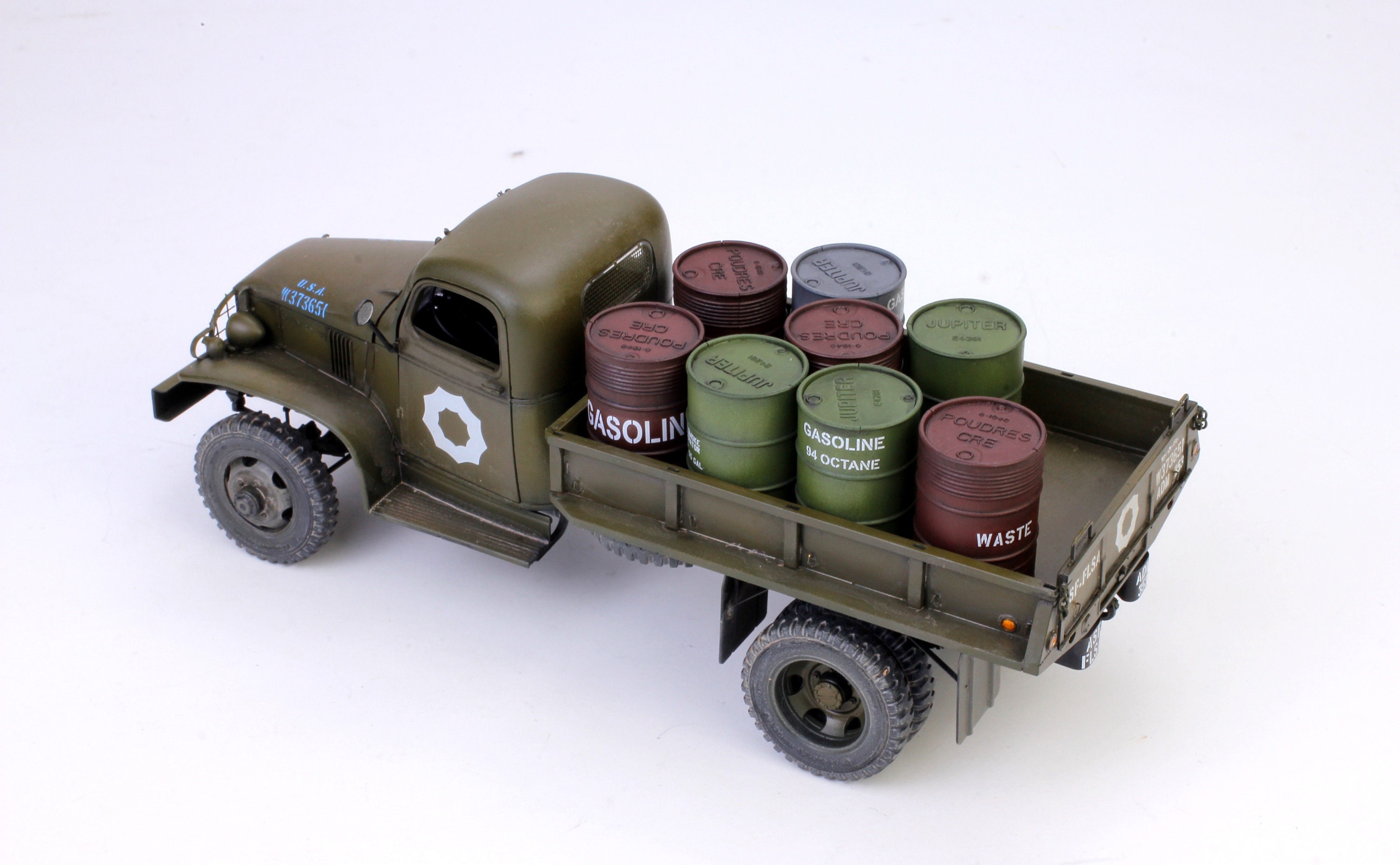 US Army G7107 4x4 15T Cargo Truck WW2 1:35 built and Painted - Etsy