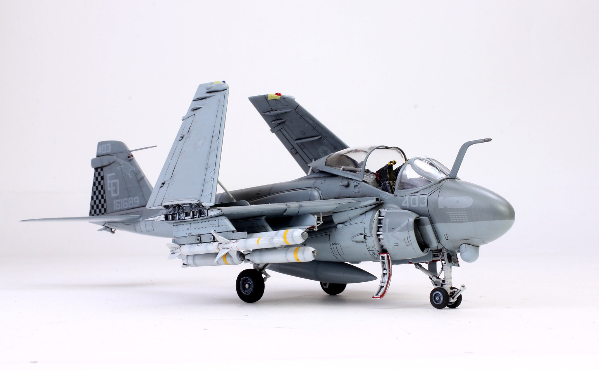 USMC A-6E TRAM Intruder Gulf War 1991 1:72 Built Model built and ...