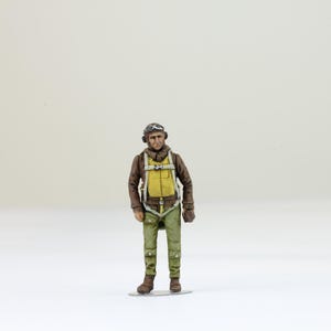 Propainted Set 03 1:48 Figures US Fighter Pilots WWII (no Aircraft) - Etsy