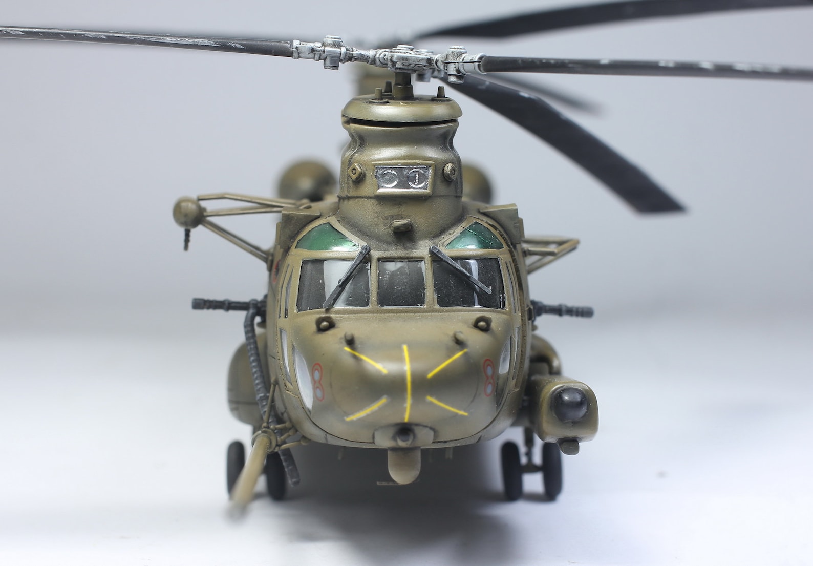 Special Force MH-47A SOA Chinook Modern Warfare 1:72 Built Model (built ...