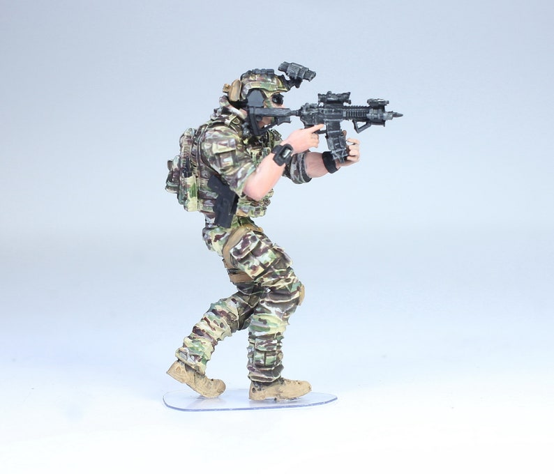 Painted Figure US Navy Seal Special Force in Multicam - Etsy