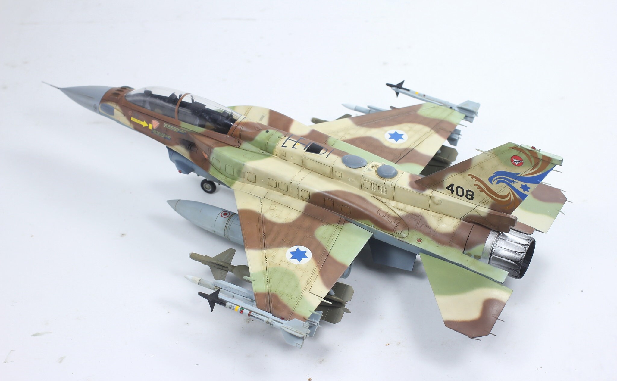 Israeli Airforce F-16I Sufa 1:48 built and Painted by Professional ...