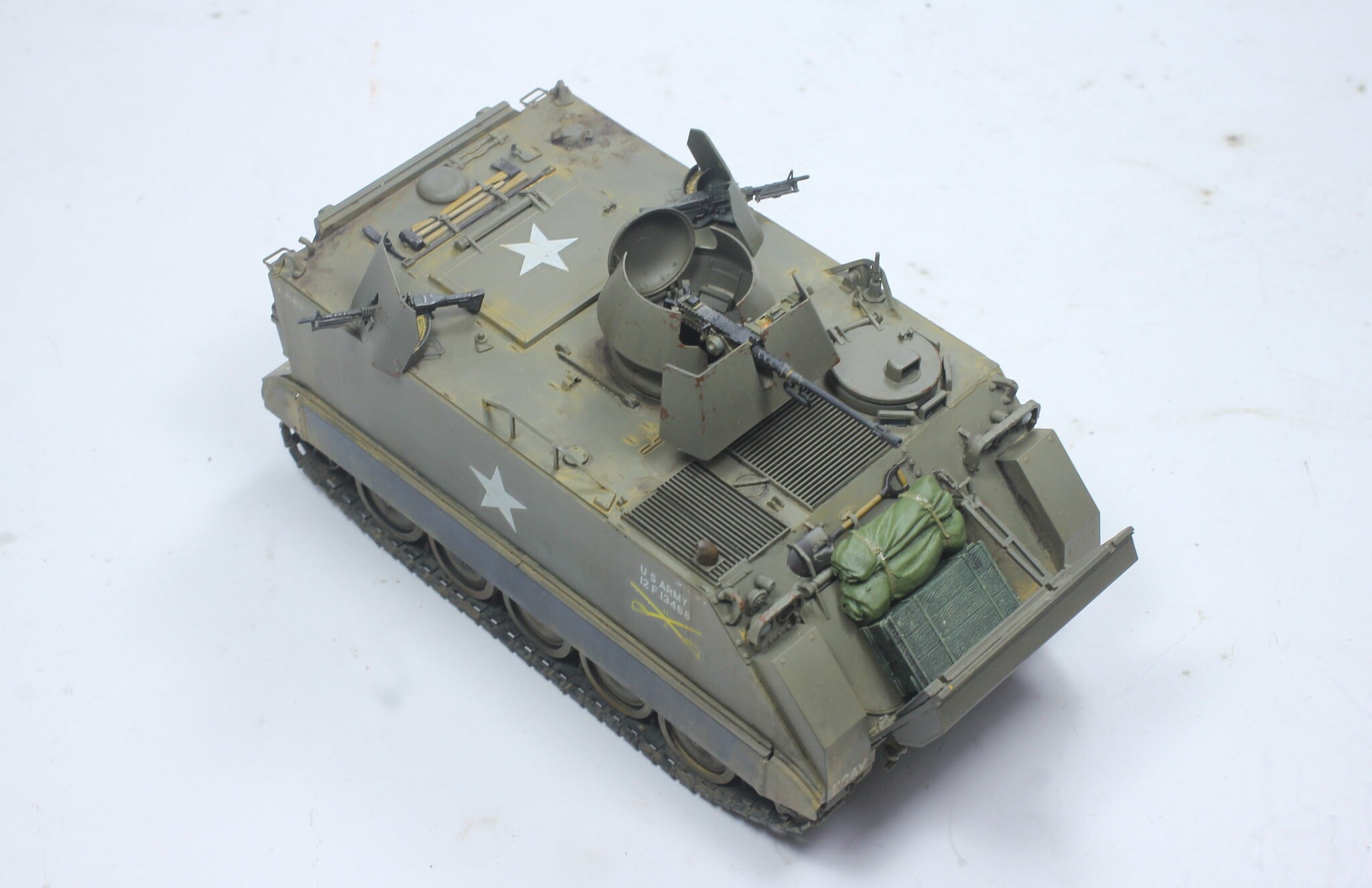 US M113A1 ACAV interior Detail Vietnam War 1:35 built and Painted by ...