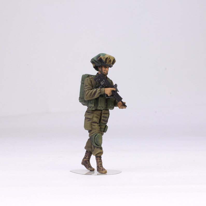 Painted Figures Israeli IDF Infantry Patrolling, Present Day 04 Figures ...