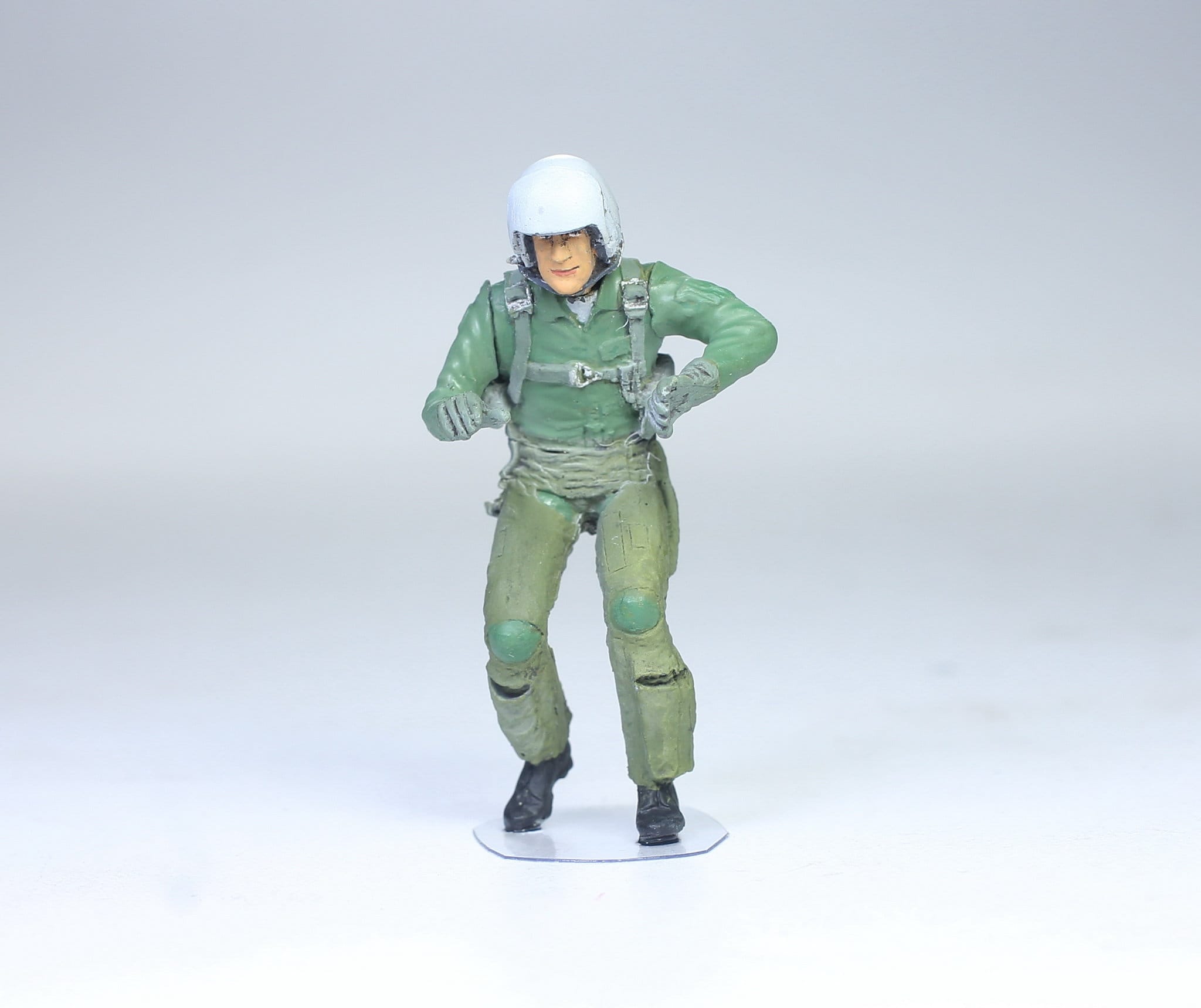 Painted Figure Modern USAF Fighter Pilot Boarding for F14 F18 A10 F22 ...