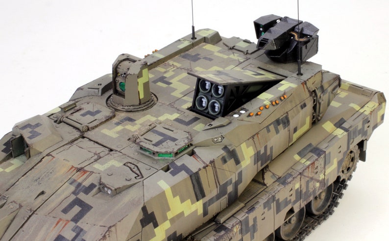 Pro Built Model German Panther KF51 MBT Modern Warfare 1:35 - Etsy