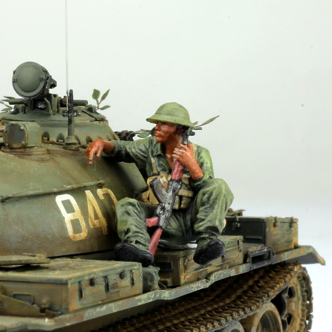 1:35 Propainted NVA Tank Rider, Vietnam War, Set 4 (no Tank) - Etsy