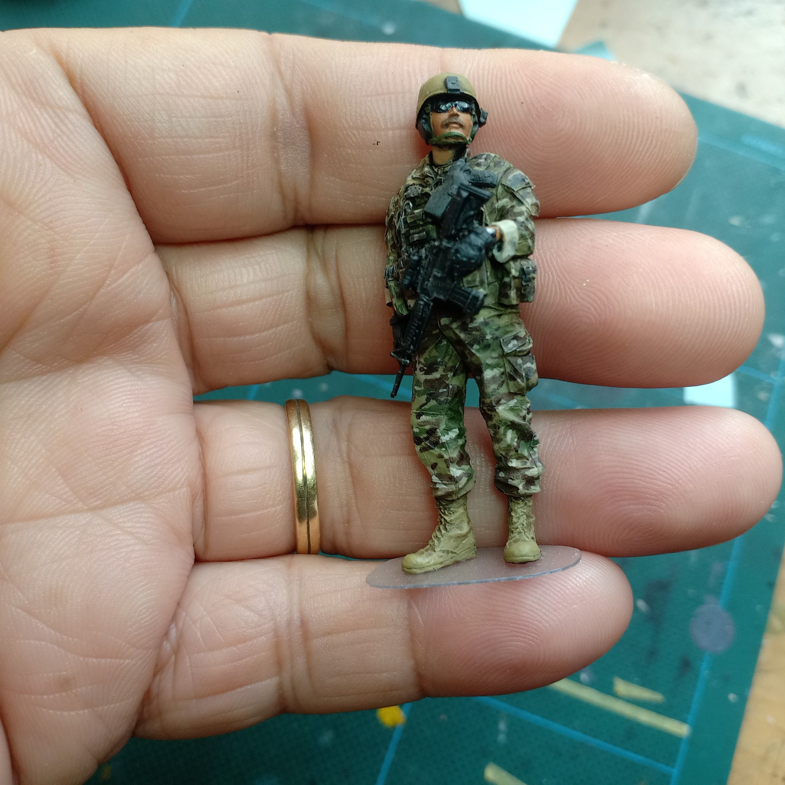 Painted Figure US Navy Seal Multicam Camouflage Uniform 1:35 - Etsy