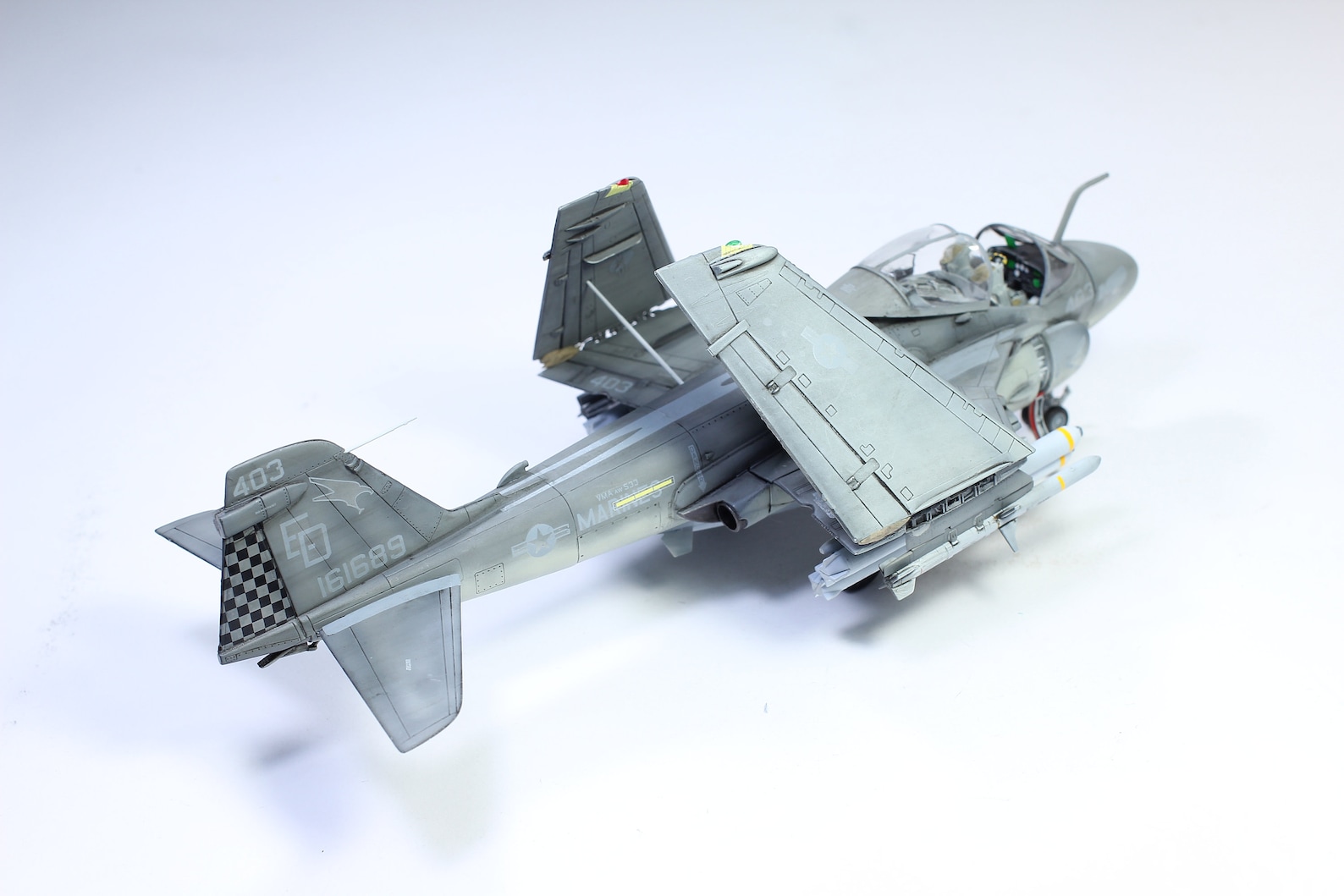 USMC A-6E TRAM Intruder Gulf War 1991 1:72 Built Model built - Etsy