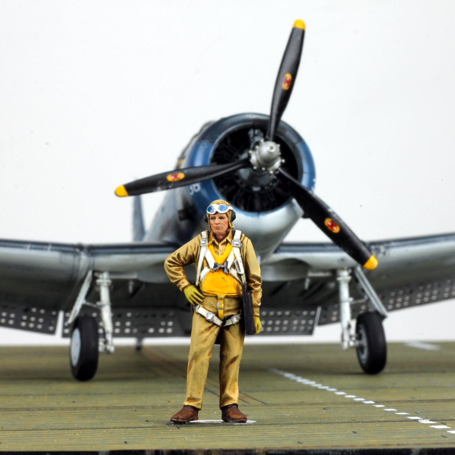 Propainted 1:48 Set 06 US Navy Pilots WWII (no Aircraft and Base) - Etsy