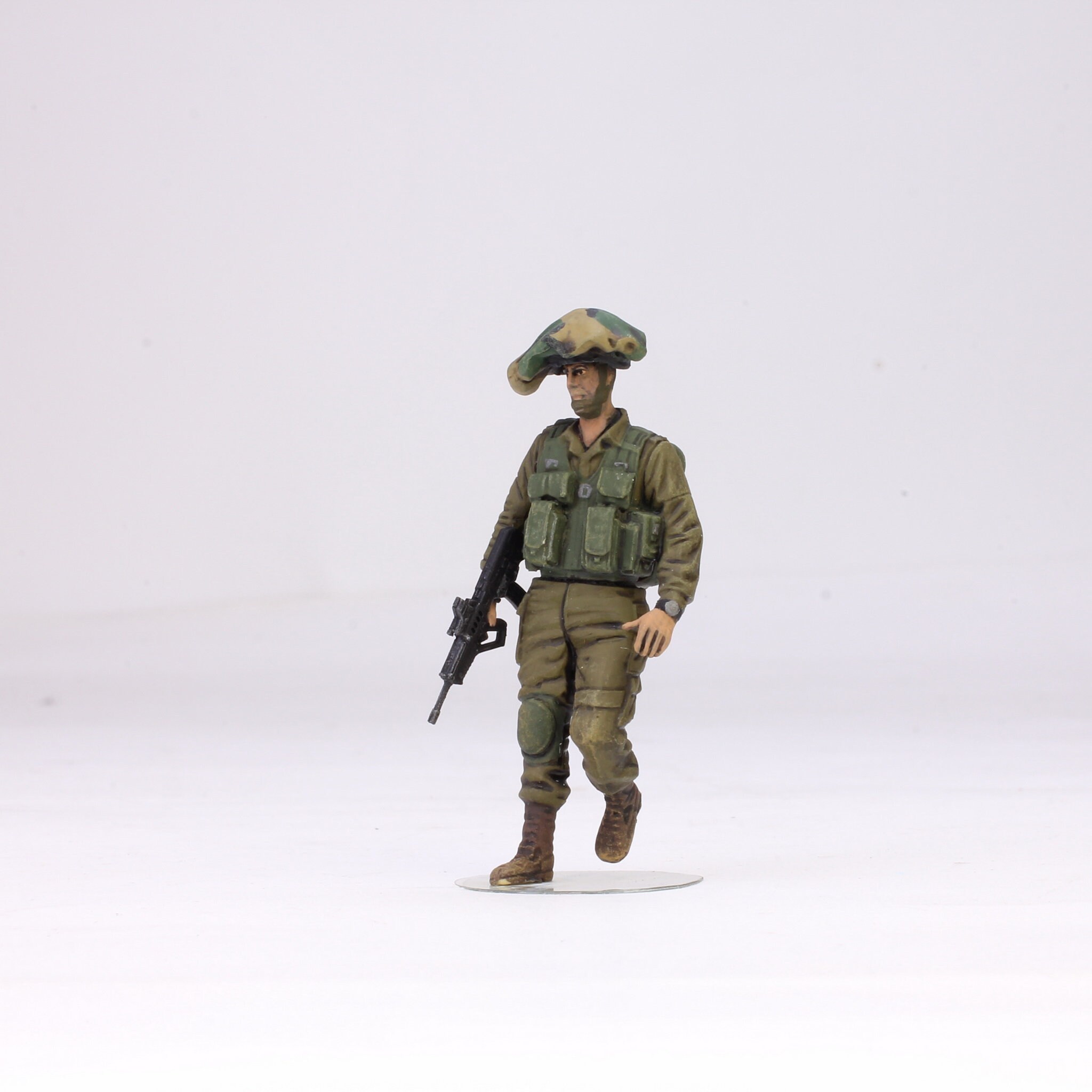Painted Figures Israeli IDF Infantry Patrolling, Present Day 04 Figures ...