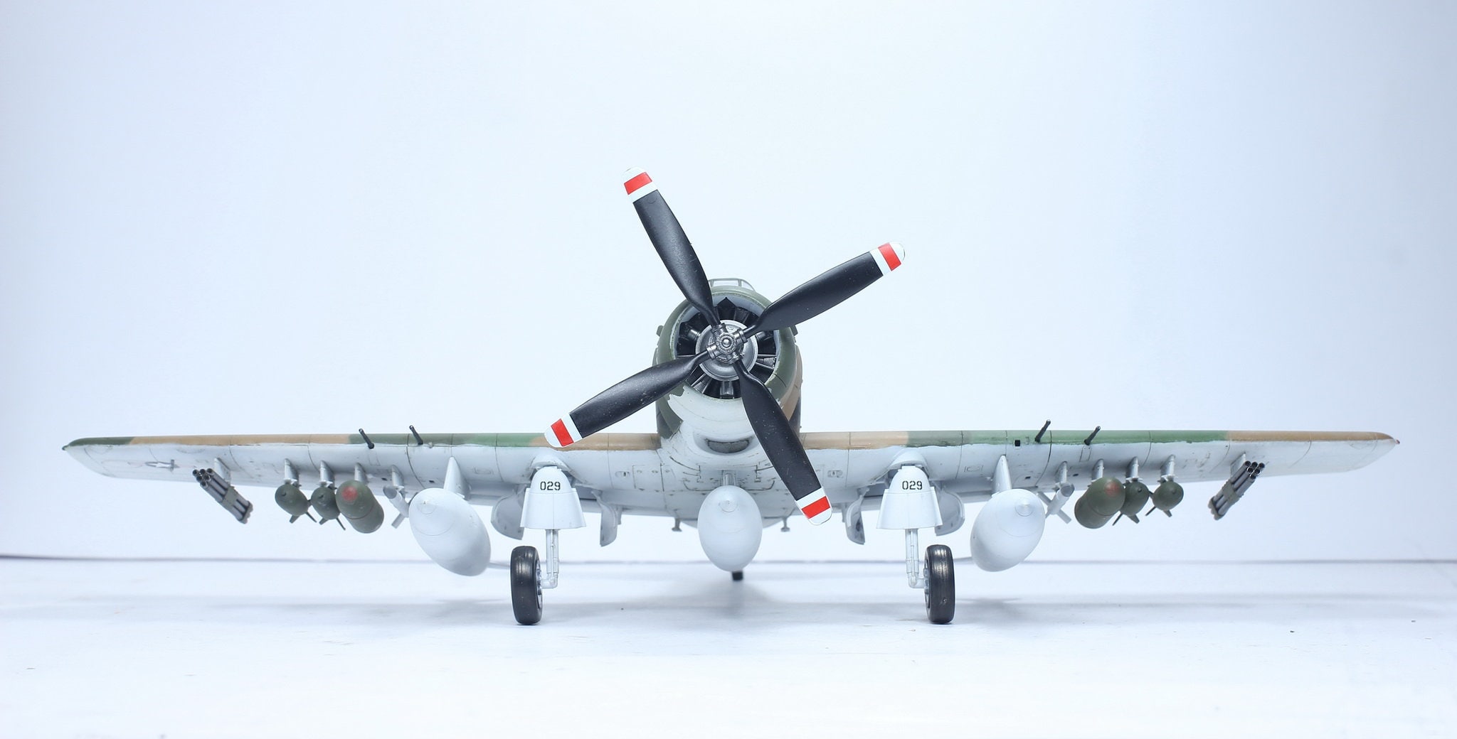 Probuilt Model USAF A-1J Skyraider Vietnam War 1:48 (built and Painted ...