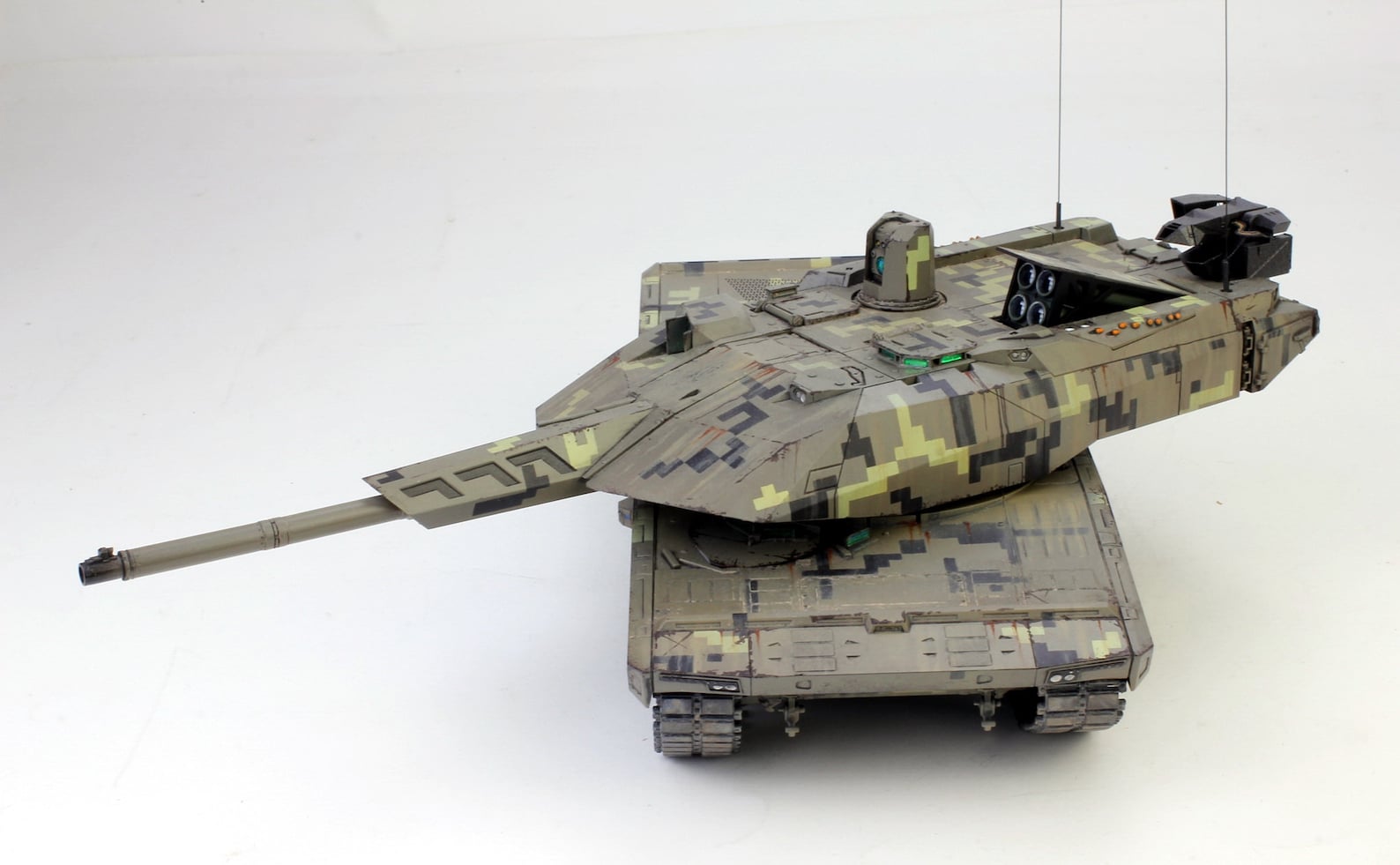 Pro Built Model German Panther KF51 MBT Modern Warfare 1:35 - Etsy