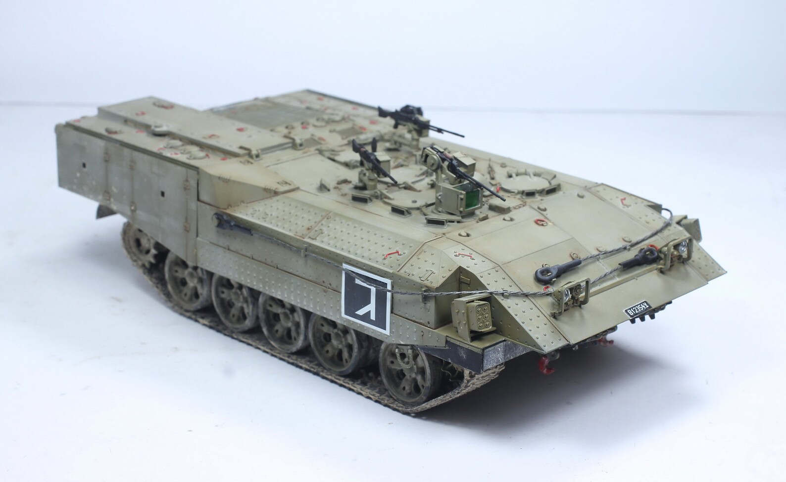 Pro Built Model IDF Israel Heavy Armoured Personnel Carrier Achzarit ...