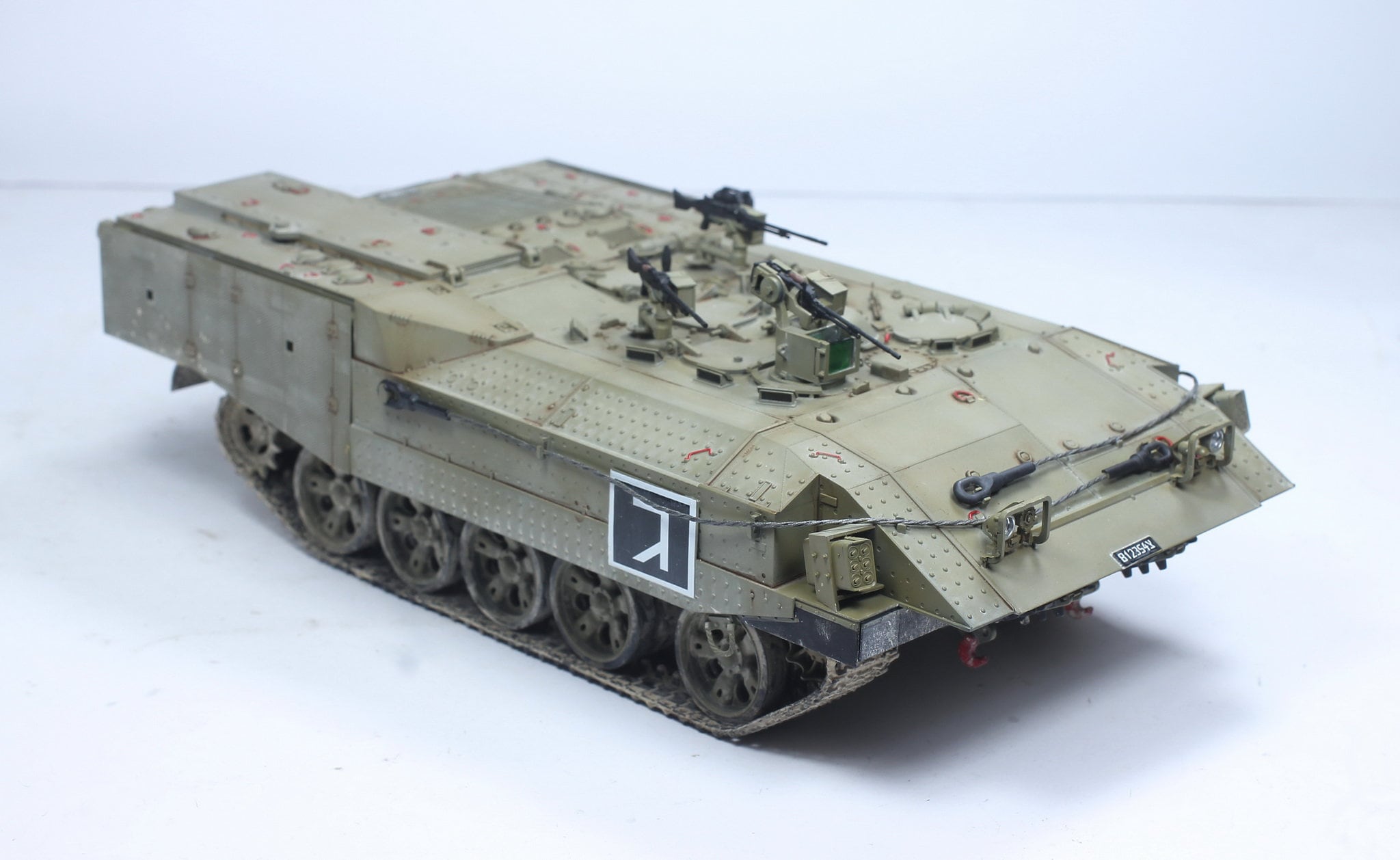 Pro Built Model IDF Israel Heavy Armoured Personnel Carrier Achzarit ...