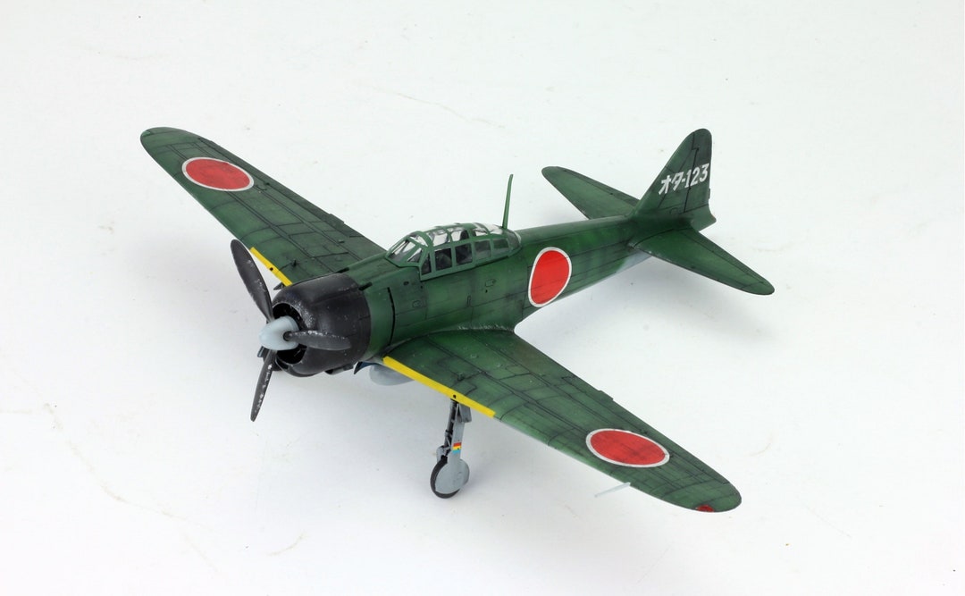 Probuilt Model Japanese A6M2 ZERO TYPE 21 WW2 1:48 (built and Painted ...