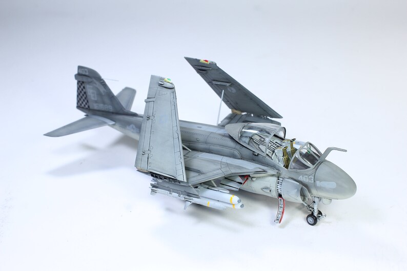 USMC A-6E TRAM Intruder Gulf War 1991 1:72 Built Model built - Etsy