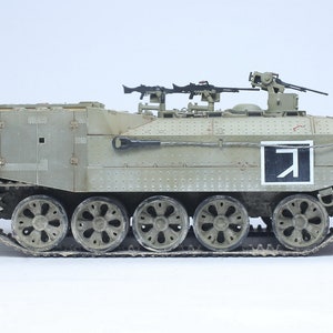 Pro Built Model IDF Israel Heavy Armoured Personnel Carrier Achzarit ...
