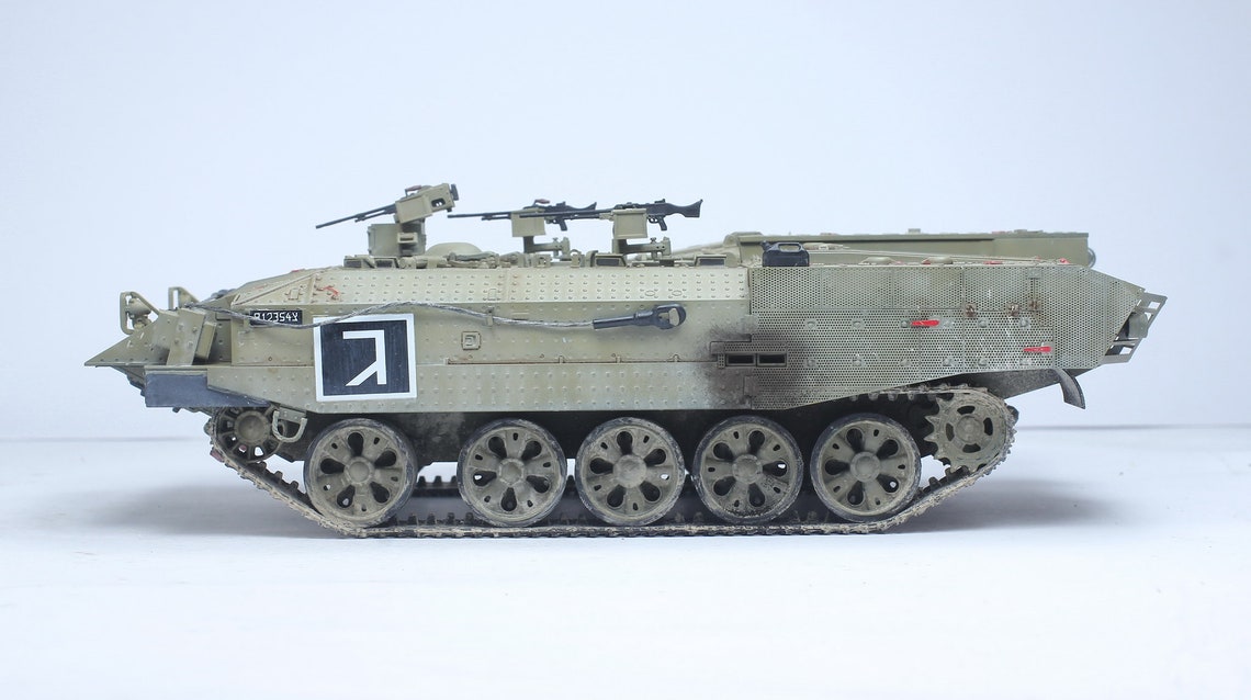 Pro Built Model IDF Israel Heavy Armoured Personnel Carrier Achzarit ...