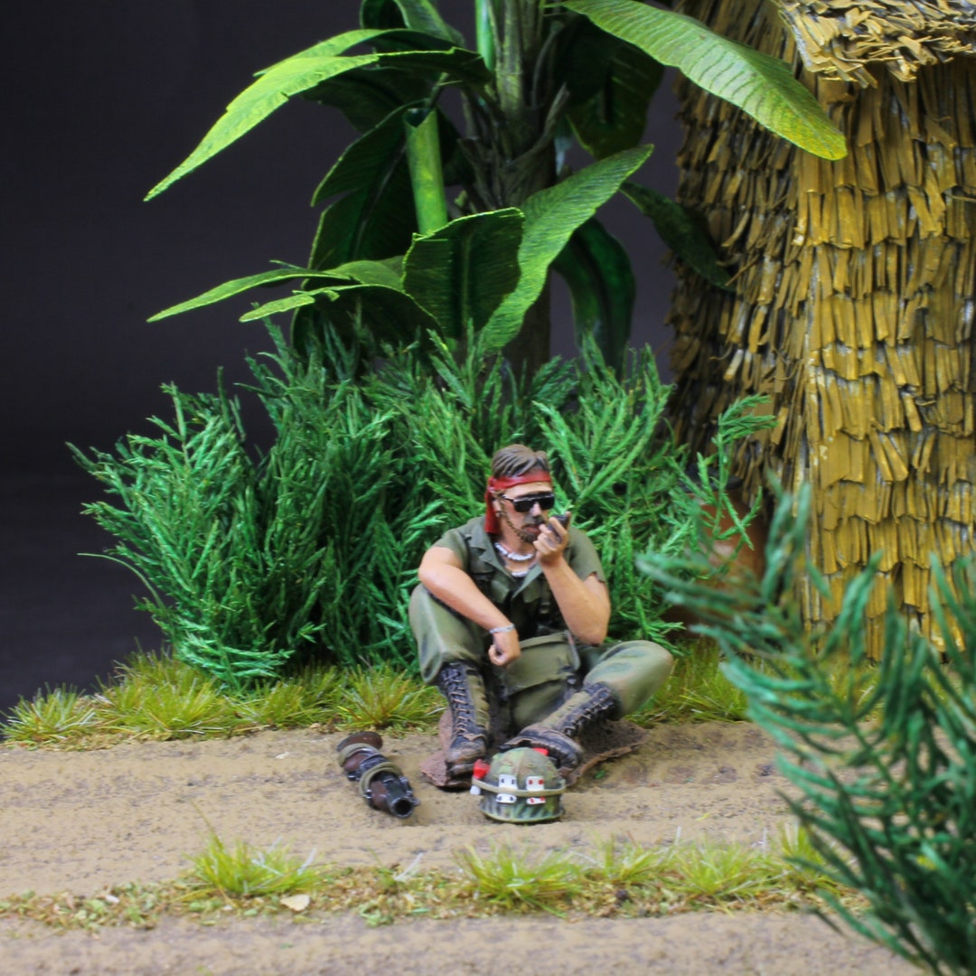 Pro-painted USMC Vietnam War Figure: 1/35 Scale Resin Model - Etsy