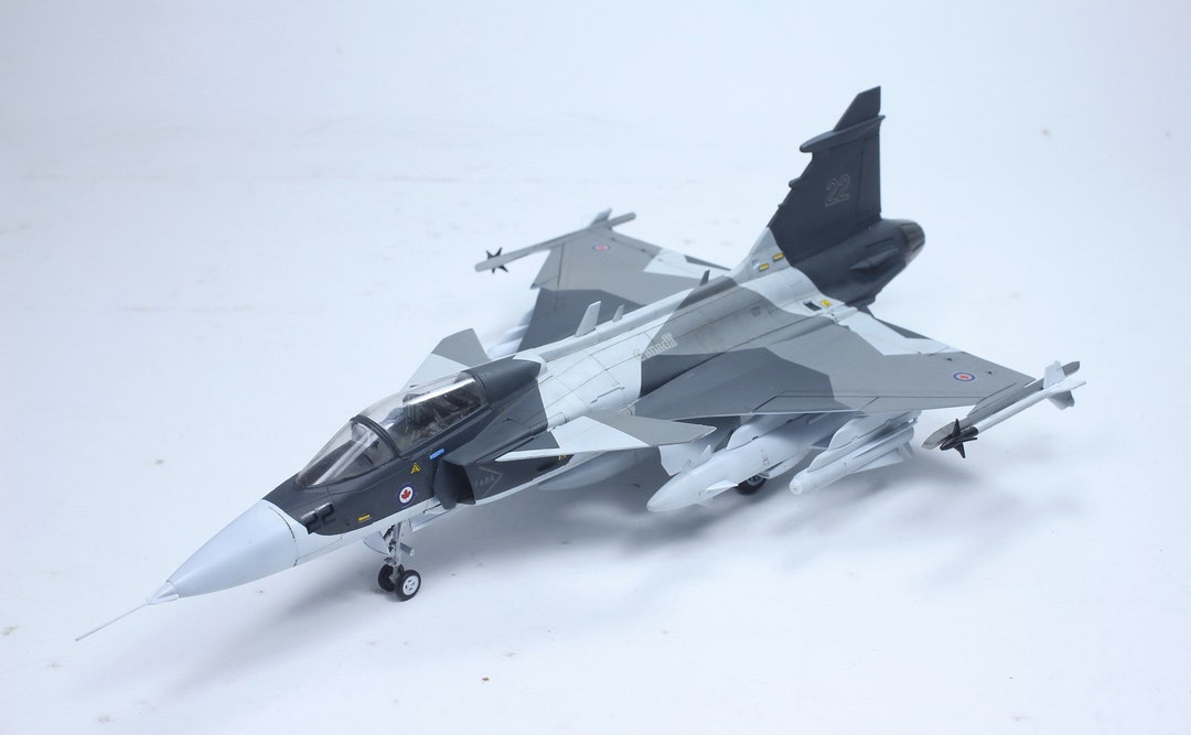 Pro Built Model Canadian Saab JAS 39 A Gripen 1:48 (built and Painted ...