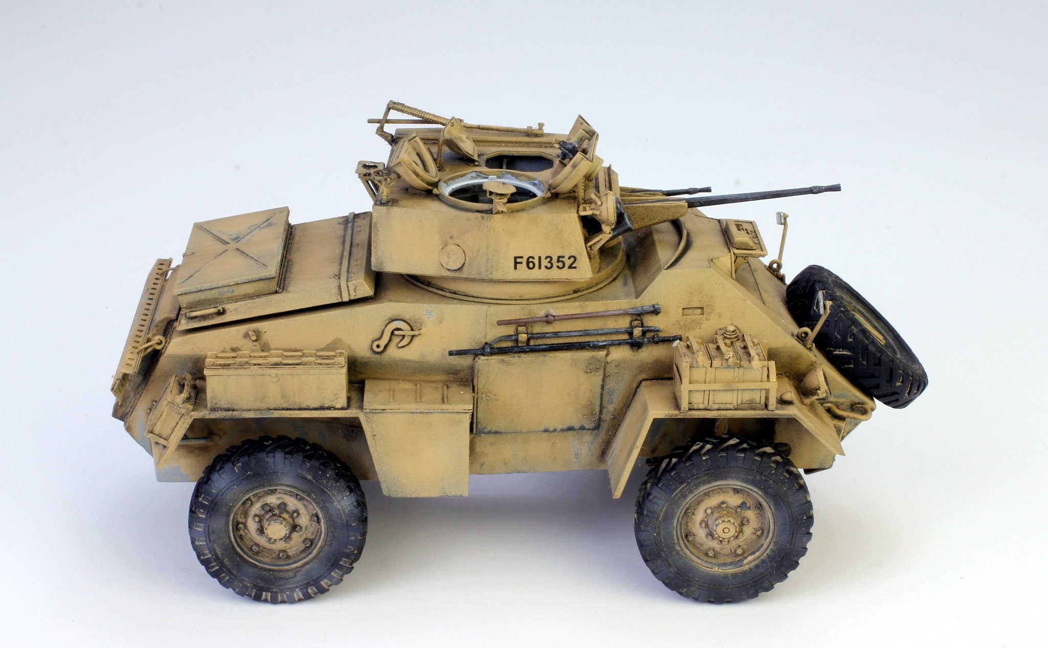 Pro Built Model British Humber Armoured Car MK.II (full Interior ...