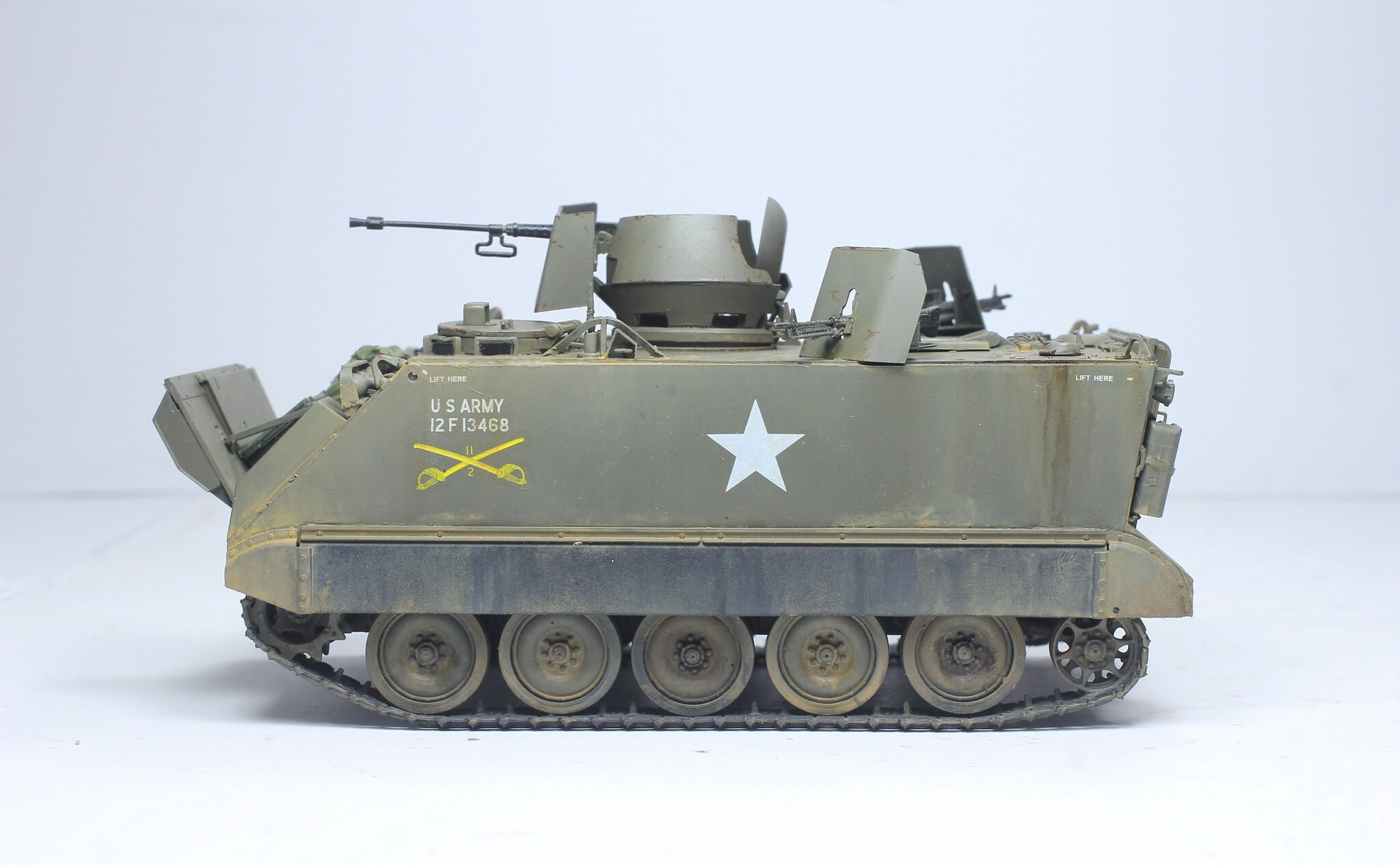 US M113A1 ACAV interior Detail Vietnam War 1:35 built and Painted by ...