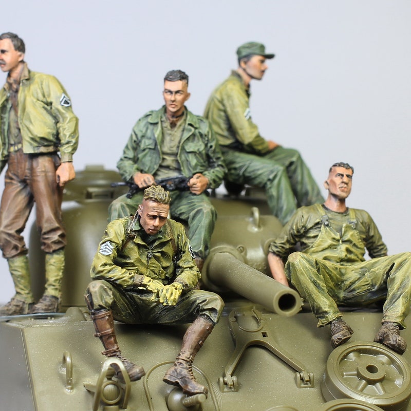 1/35 Scale Resin Military Figures - Etsy