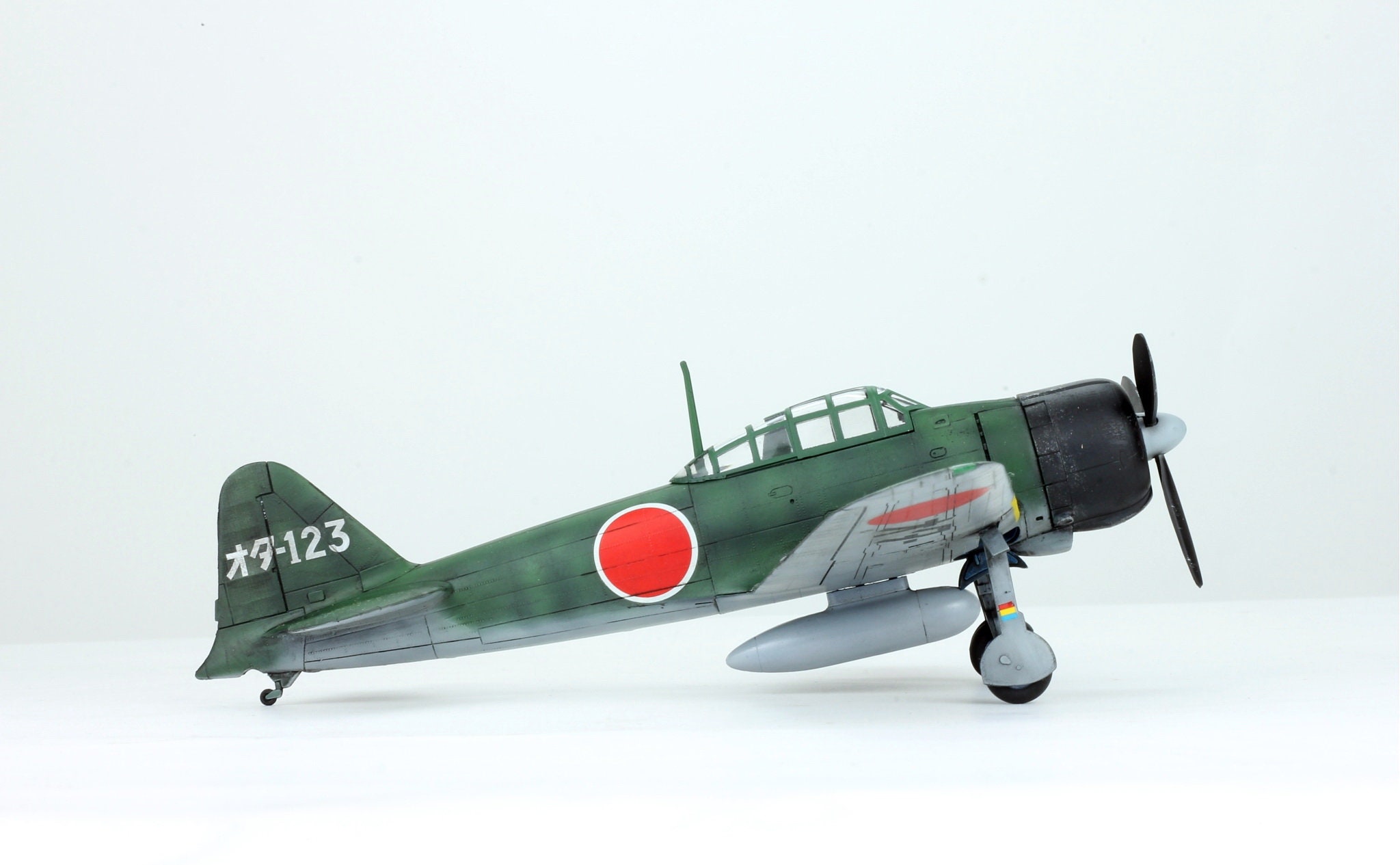 Probuilt Model Japanese A6M2 ZERO TYPE 21 WW2 1:48 (built and Painted ...