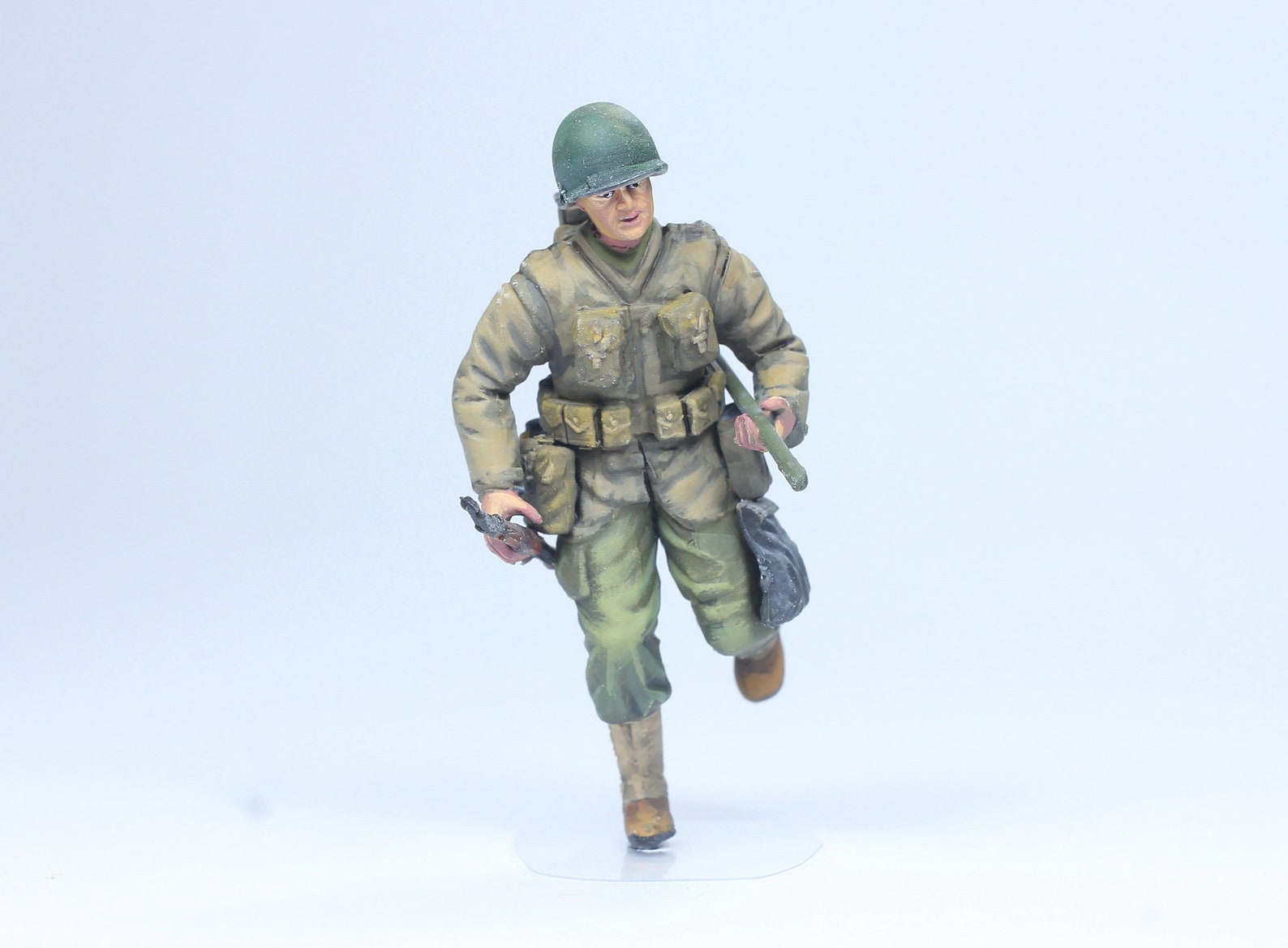 Painted Figures US Ranger Infantry 04 Figures Normandy 1944 WW2 1:35 ...
