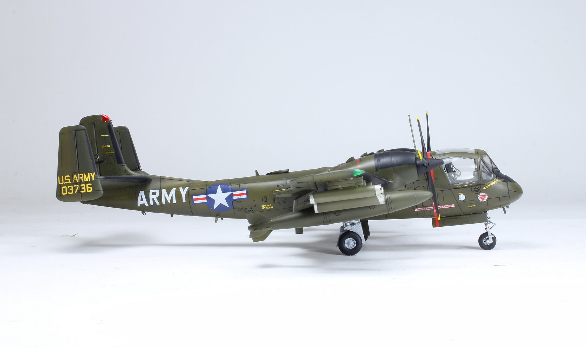 Probuilt OV-1A Mohawk Model: US Army Vietnam War, 1/72 Scale - Etsy