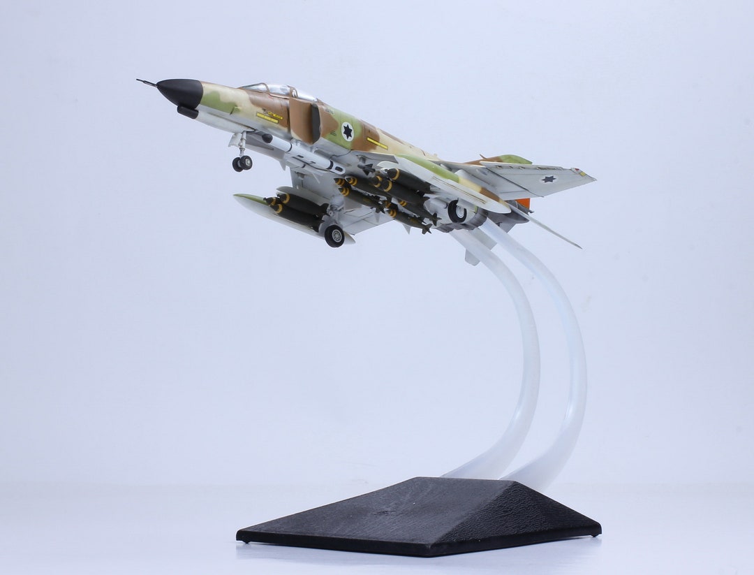 IDF F-4E Phantom /w Display Stand, Israeli Air Force 1:72 (built and ...