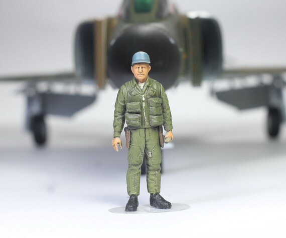 Painted Figure USAF Pilot Vietnam War 1:48 built and Painted | Etsy