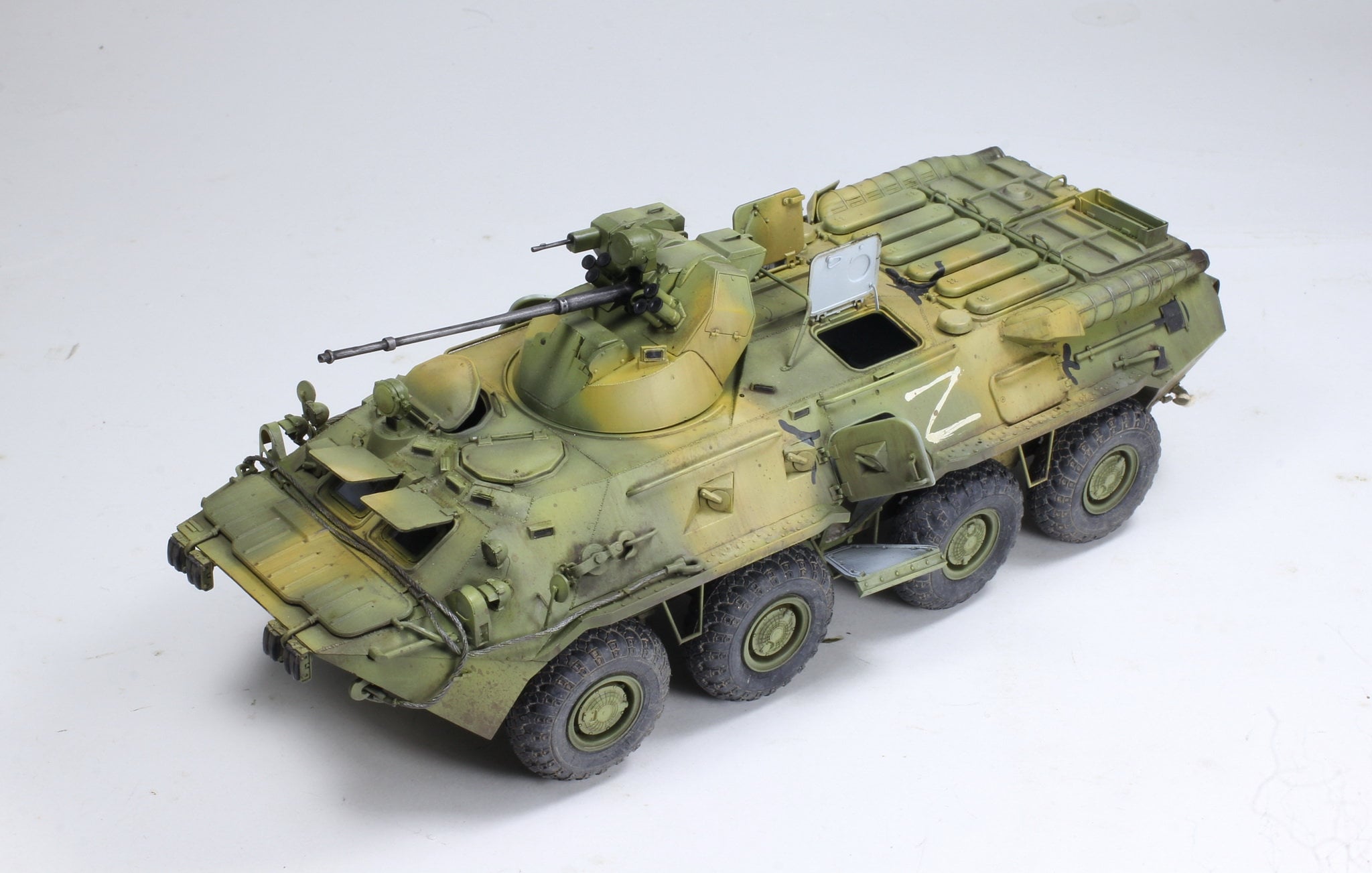 Pro Built Model Russian BTR-80A APC 1:35 built and Painted by Professional Skills - Etsy